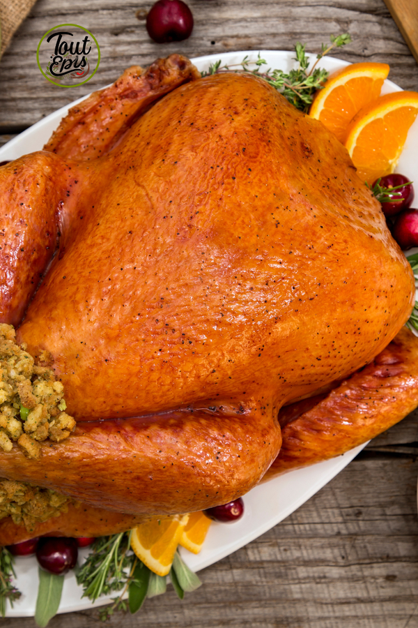 Dry Brined Turkey with ToutSòs and Crispy Skin
